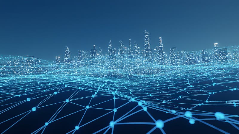 Global Communications and Networking Stock Image - Image of online ...