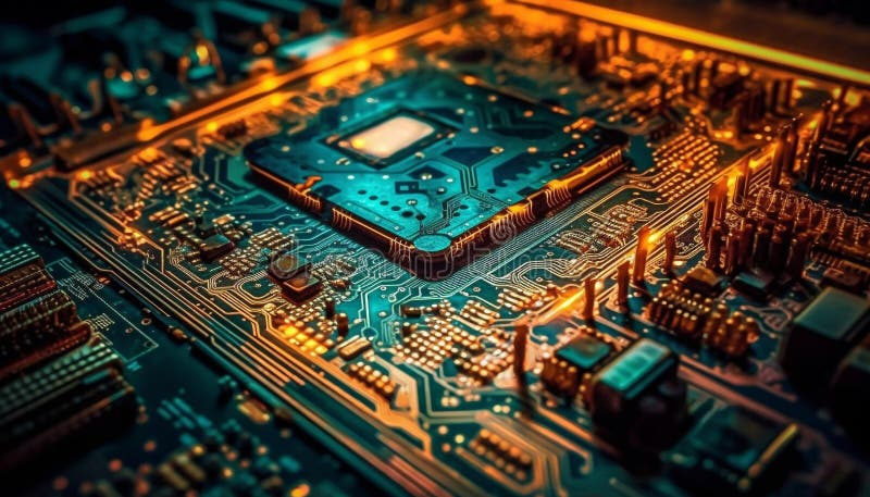 Global Communications Progress through Complex Computer Equipment and ...