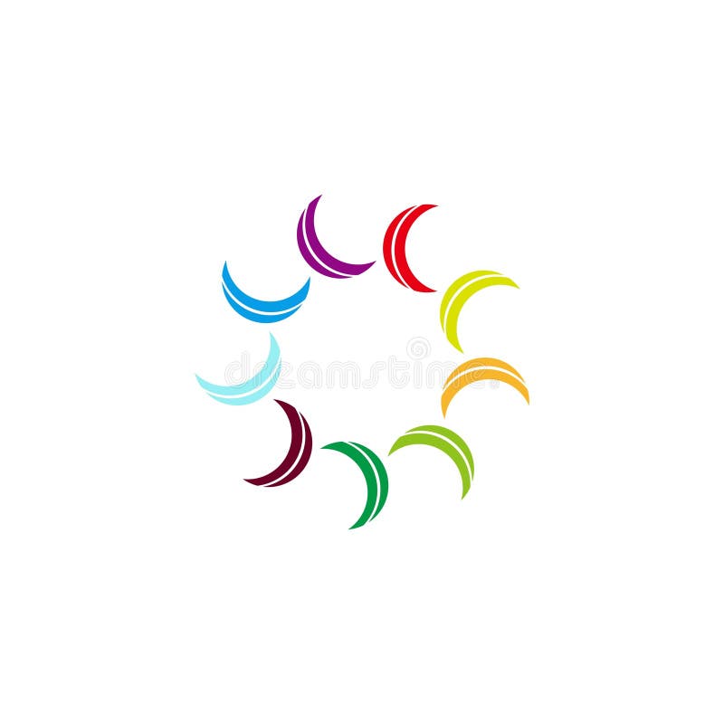 Global Community Logo Icon Elements Template. Circle Sphere Stock ...