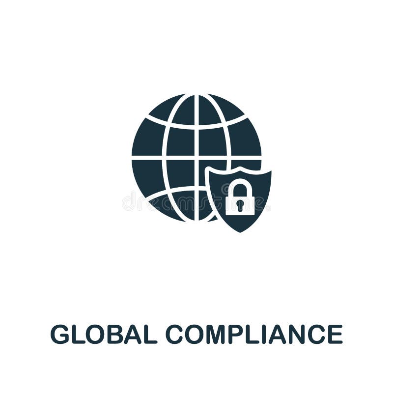 Global Compliance Vector Icon Symbol Creative Sign from Gdpr Icons ...