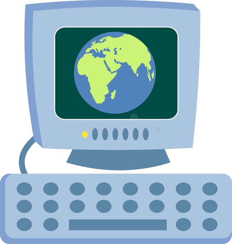 Computer Globes Stock Illustrations – 910 Computer Globes Stock ...