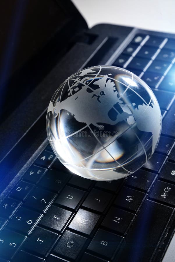 Global Computer and Communication Concept Stock Image - Image of europe ...