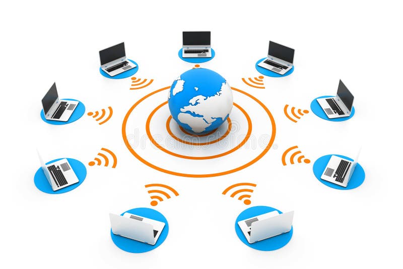 Global computer network stock illustration. Illustration of corporate ... Global computer network stock illustration. Illustration of corporate ...