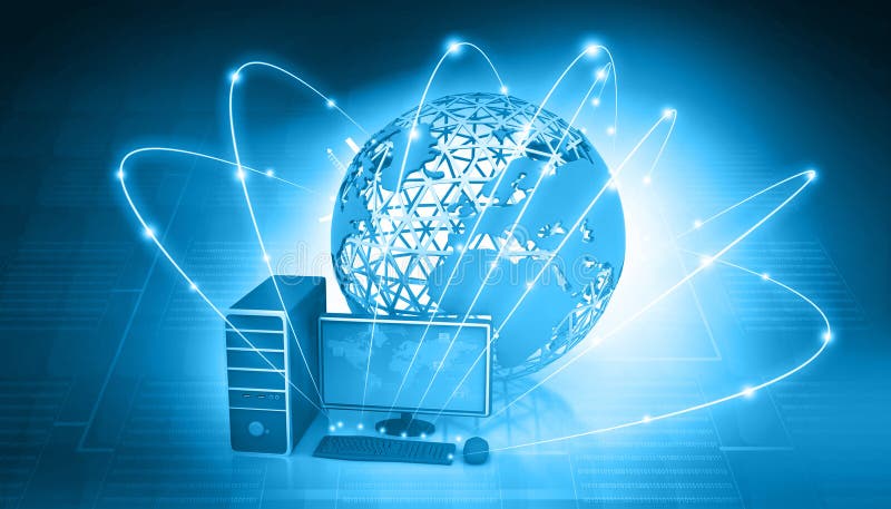Global computer Network stock illustration. Illustration of laptop ... Global computer Network stock illustration. Illustration of laptop ...