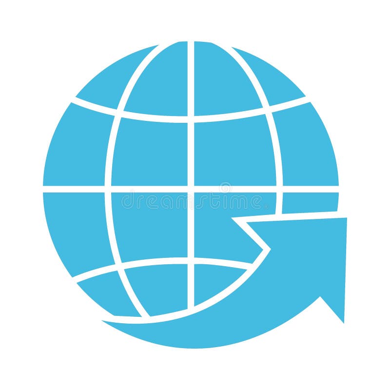 Global Concept. Vector Illustration Decorative Design Stock Vector ...