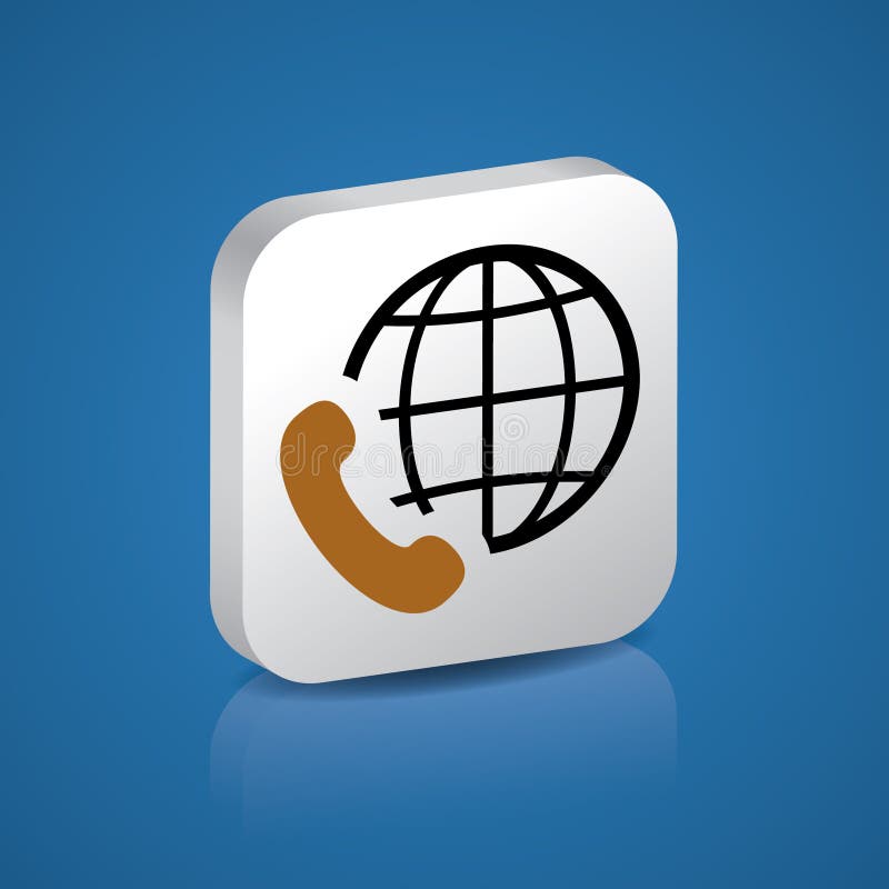 Global Conference Call. Vector Illustration Decorative Design Stock ...