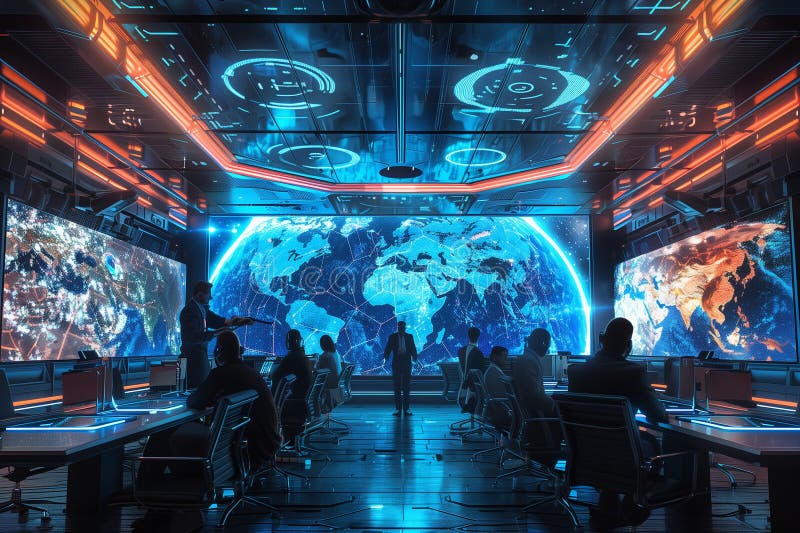 Global Congress on a Planetary Scale Stock Illustration - Illustration ... Global Congress on a Planetary Scale Stock Illustration - Illustration ...