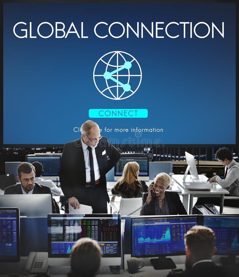 Global Connection Accessible Internet Technology Concept Stock Image ...