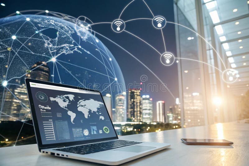 Global Connection Concept with Wireless Technology and Artificial ...