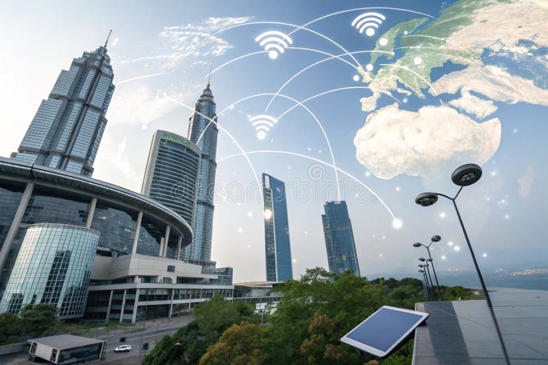 Global Connection Concept with Wireless Technology and Artificial ...