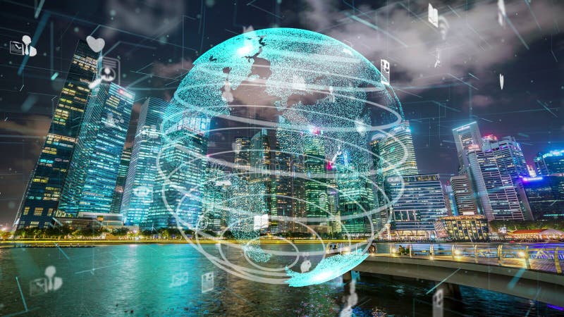 Global Connection and the Internet Network Modernization in Smar Stock ...