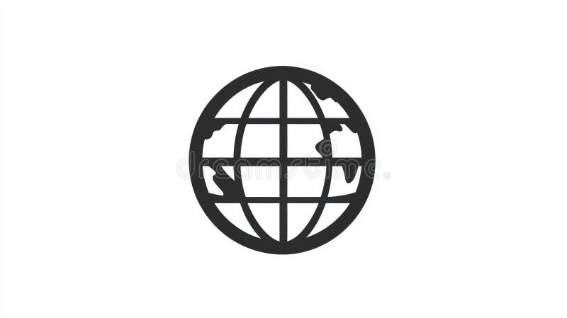 Global Connection Symbol Representing Unity and Communication Across ...