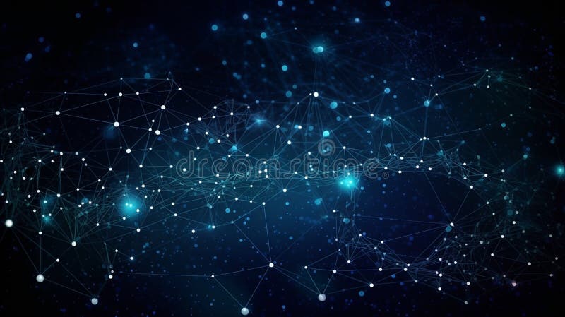 Global Connections and Networking Background Stock Illustration ...