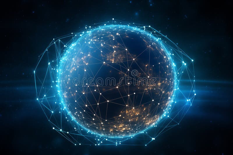 Global Connectivity Concept Stock Photo - Image of internet, digital ...