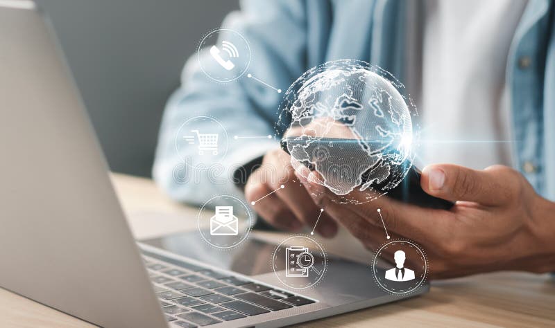 Global Connectivity, Internet of Things (IOT) Stock Photo - Image of ...