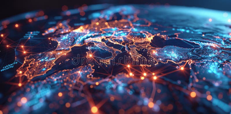 Global Connectivity Map of the Middle East with Data Transfer and Cyber ...