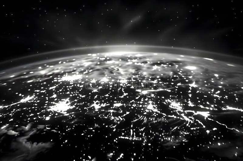 Global Connectivity Pulse: Secure Networks Spanning Continents. Concept ...