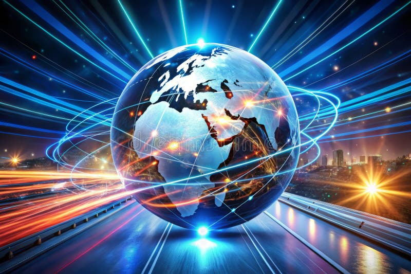 Global Connectivity Unveiled a Long Exposure Vision of the ...