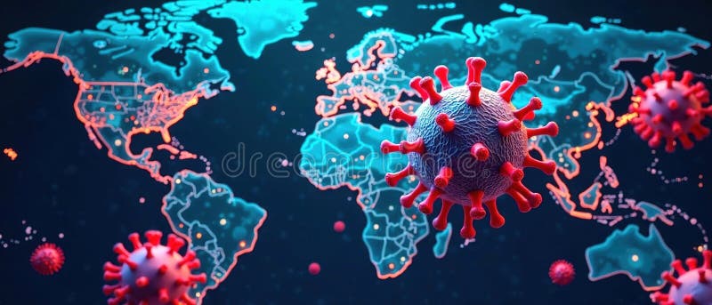 Global COVID19 Pandemic Impact Visualized a Comprehensive World Map ...