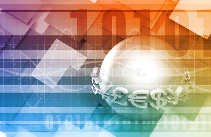 Global Currency Symbols - White Stock Illustration - Illustration of ...