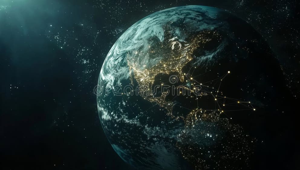 A Global Cyber Grid on Earth with Shining Data Pathways and ...