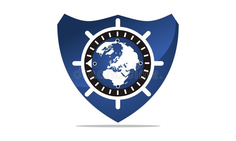 Global Security Logo Design Template Stock Vector - Illustration of ...