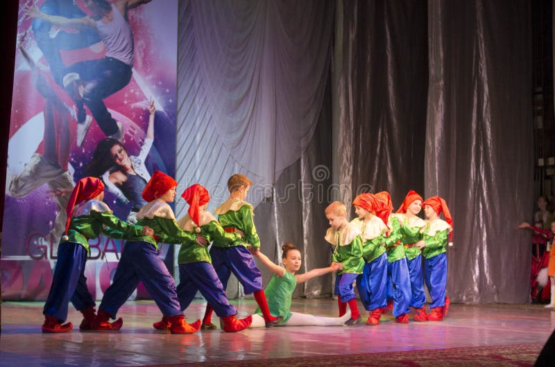 Global Dance Competitions in Choreography, Minsk, Belarus. Editorial ...