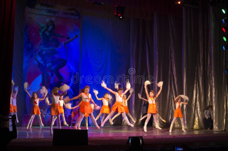 Global Dance Competitions in Choreography, Minsk, Belarus. Editorial ...