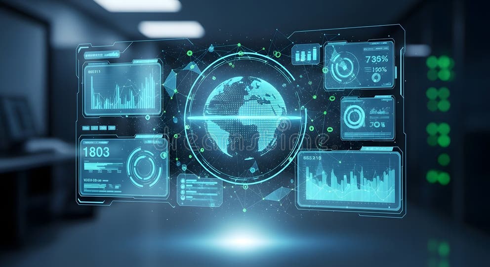 Modern Server Visualization Stock Illustrations – 14,264 Modern Server ...