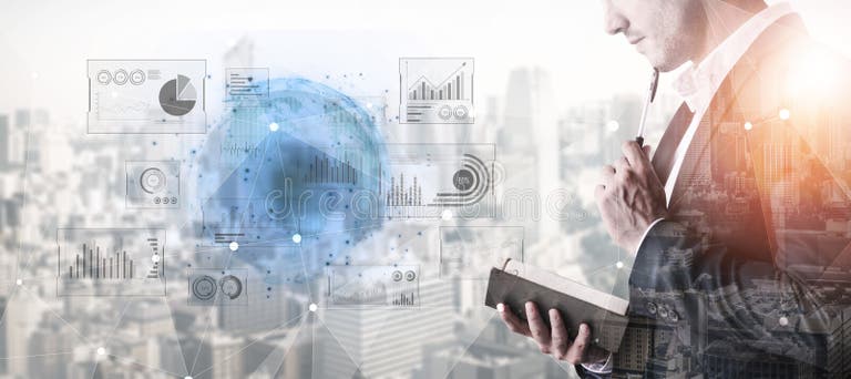 Global Data Analytics for Real-Time Business Insight Vouch Stock Image ...