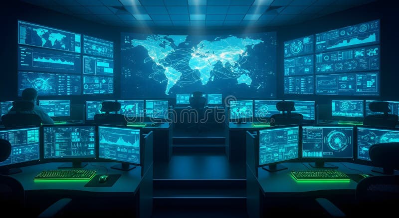 Several Computer Workstations Stock Illustrations – 125 Several Computer Workstations Stock ...