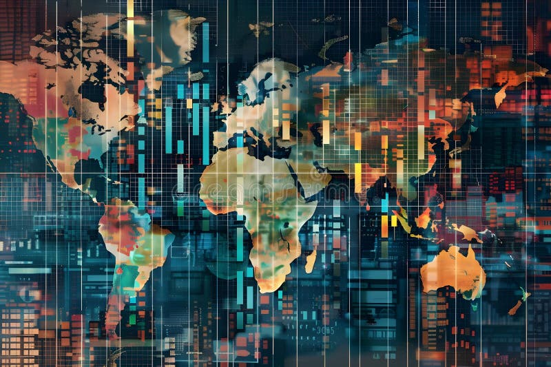 Exploring Worldwide Connectivity and Communication through a World Map ...