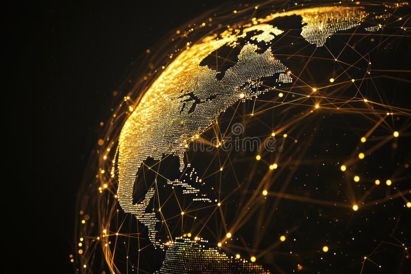 Global Data Transfer To Cloud Server with Connected Points in ...