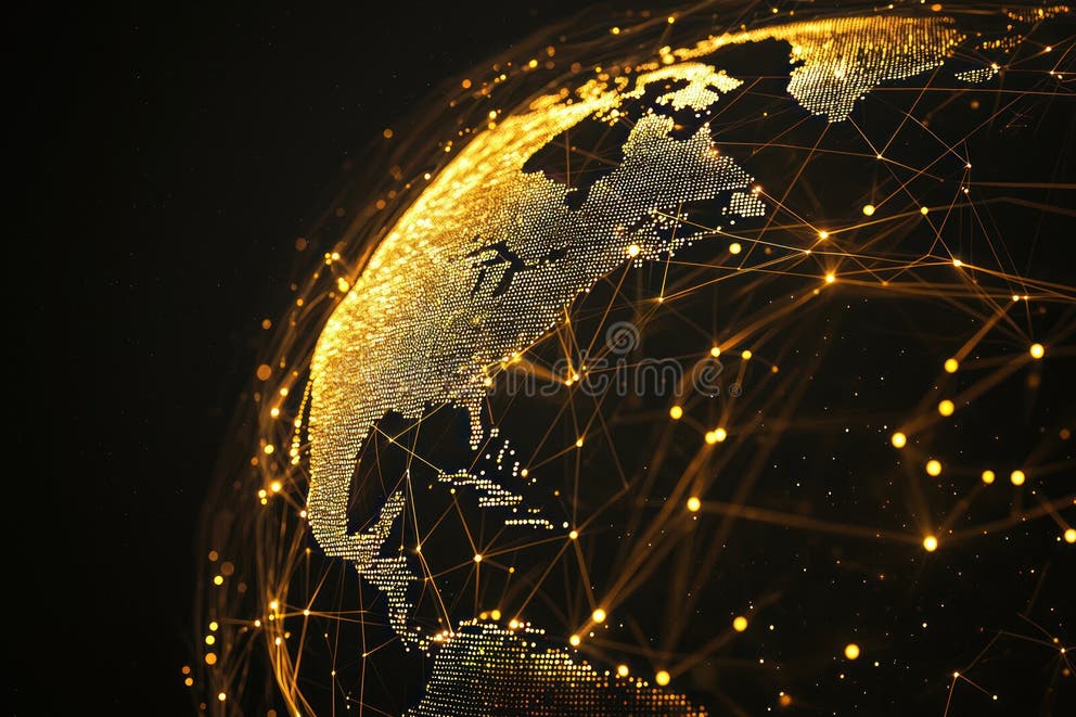 Global Data Transfer To Cloud Server with Connected Points in ...