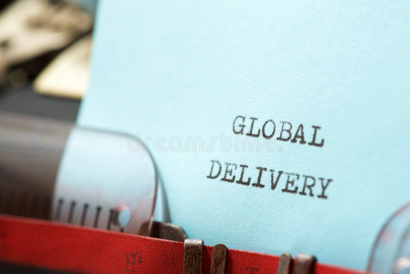 Global delivery concept stock image. Image of cargo - 239174951