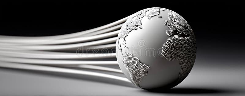 Global Demand for Export is Represented through this Artistic Depiction ...