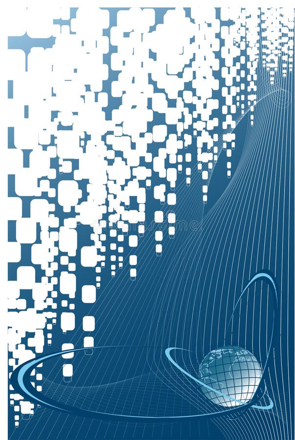 Global design background stock vector. Illustration of futuristic - 6137378