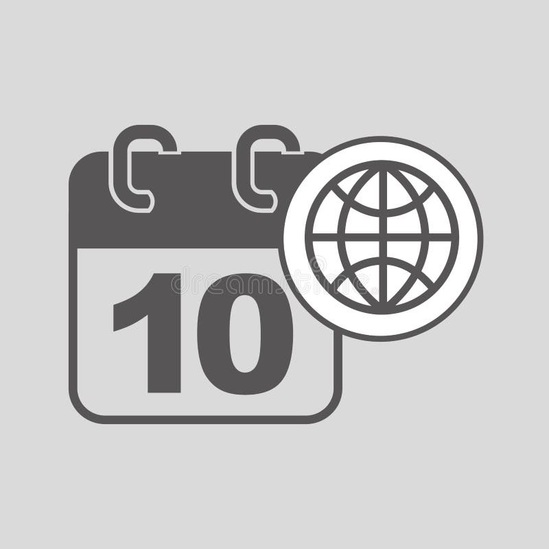 Global Digital Calendar Network Design Stock Vector - Illustration of ...