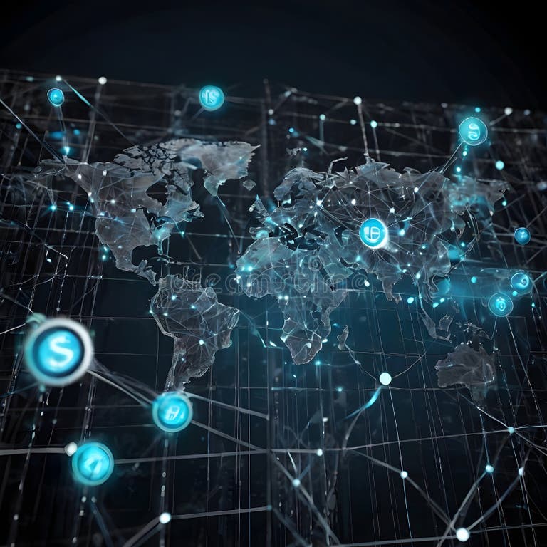 The Global Digital Network – a Web of Interconnected Technology Stock ...