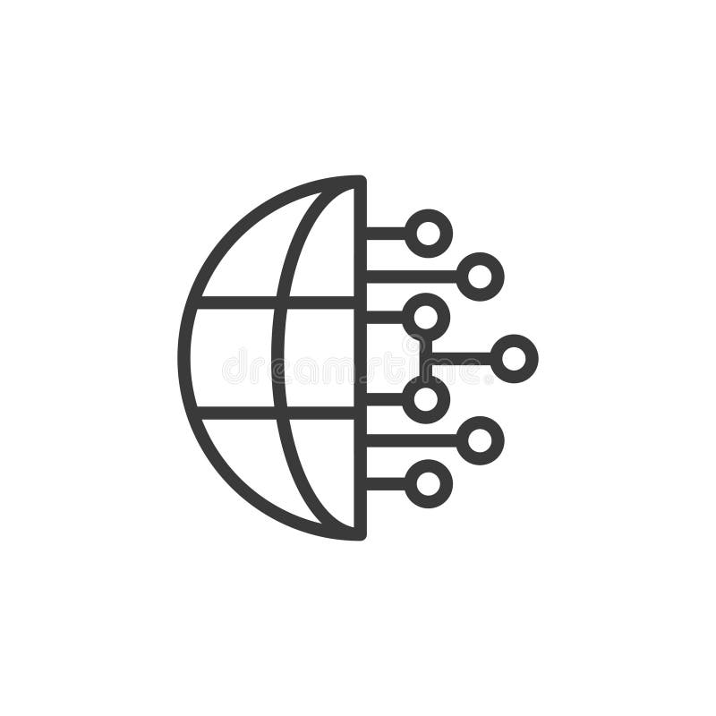 Digitalization Design Stock Illustrations – 19,577 Digitalization ...