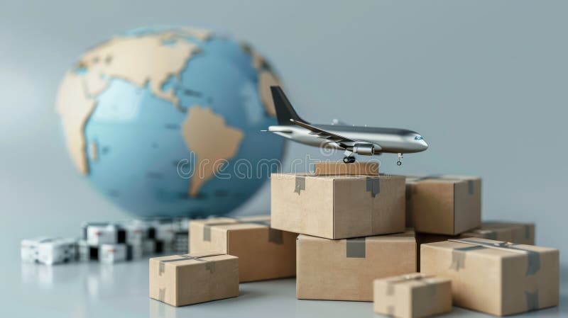 Global Distribution Logistics Ensuring Timely Delivery Stock ...