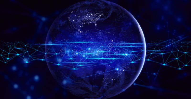 Artificial Intelligence Global Technology Stock Illustrations – 103,374 ...