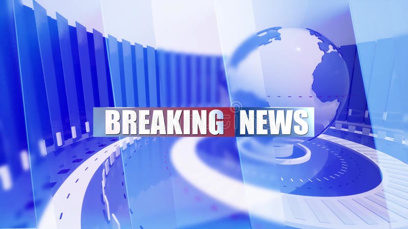 Global Earth Rotating Digital World Breaking News Studio Background ... Global Earth Rotating Digital World Breaking News Studio Background ...
