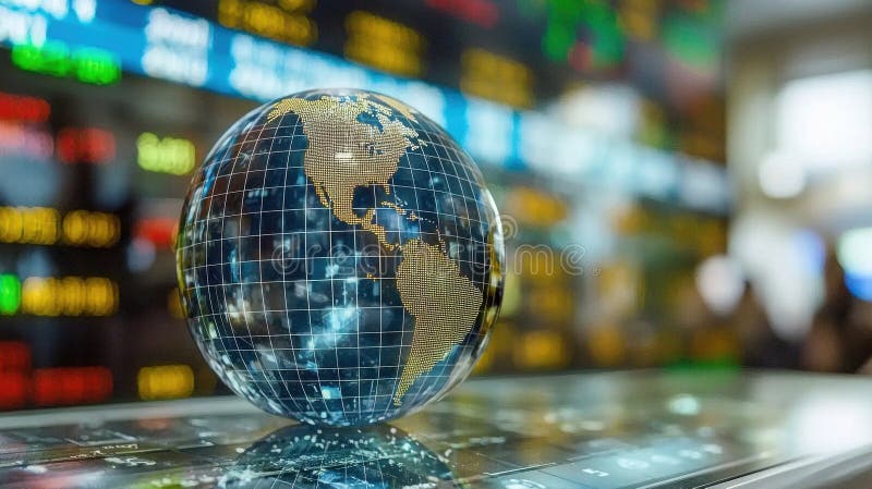 Global Economic Forecast and Stock Market Data Visualization Stock ...