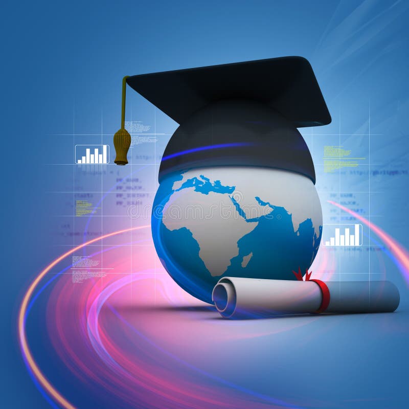 Global education stock illustration. Illustration of institution - 36112835