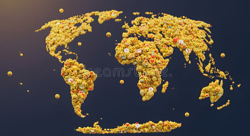 Global Emoji Map: a 3D Visualization of Worldwide Digital Communication ...