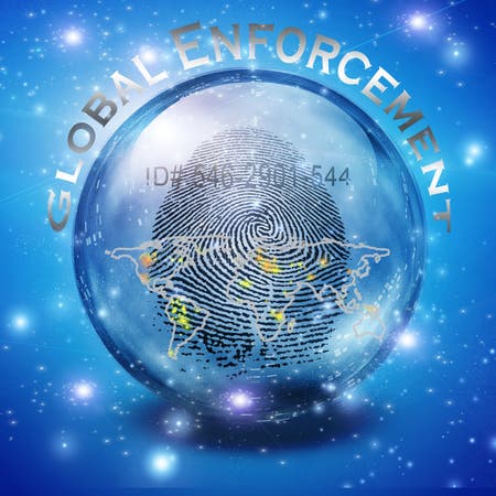 Fingerprint World Map Stock Illustrations – 347 Fingerprint World Map ...