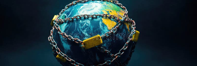 Global Environmental Chain stock image. Image of sustainability - 371907543