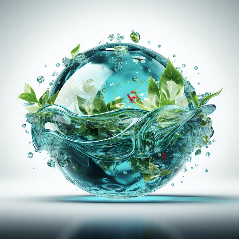 Global Environmental Conservation Save Water, Save Earth for Future ...