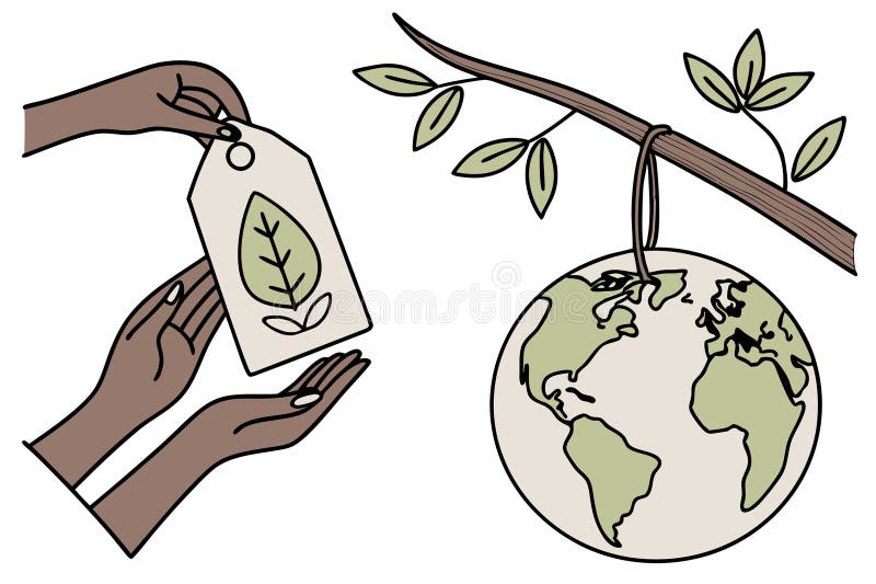 Global Environmental Responsibility Hands Green Energy Earth Day ...